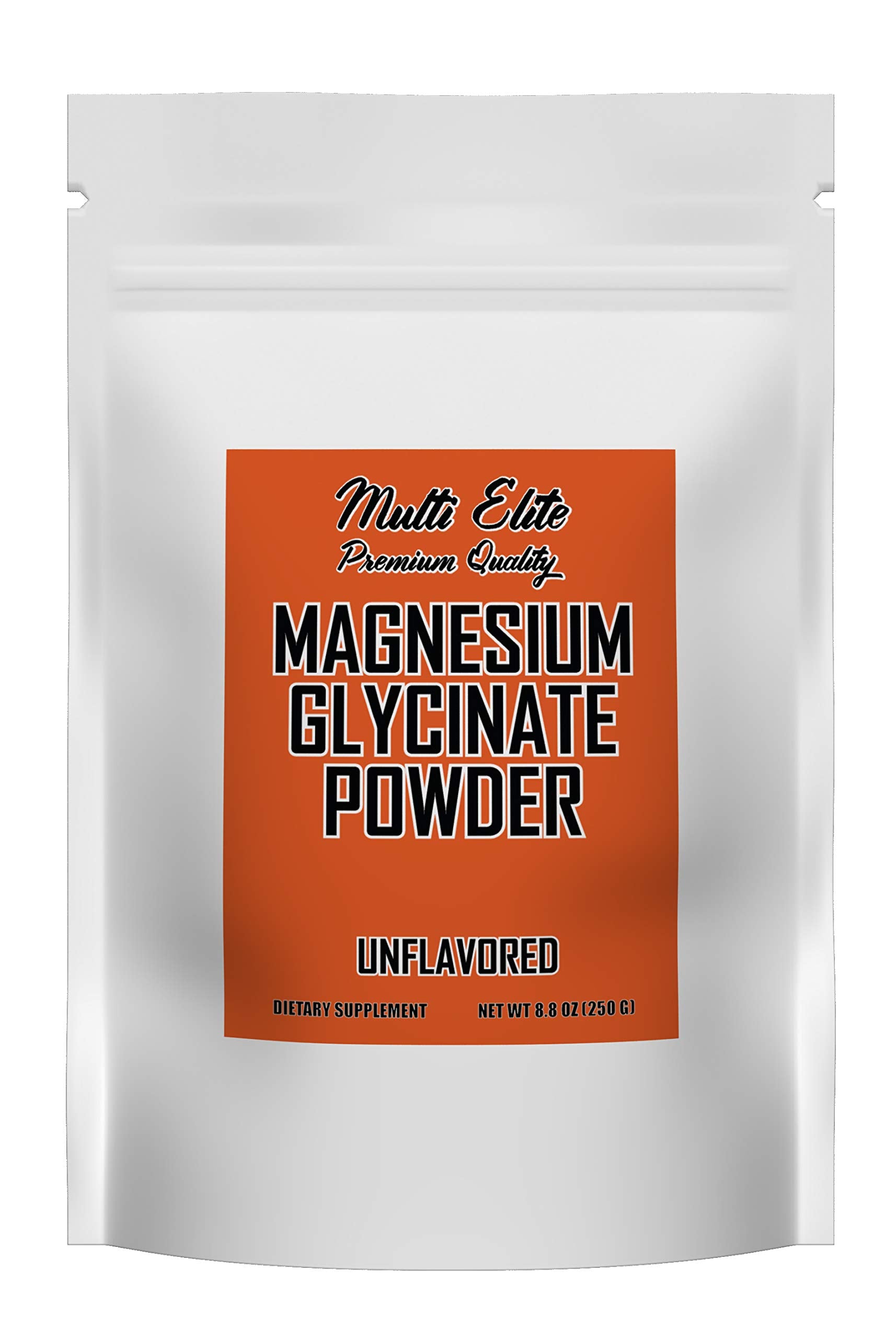 pure magnesium glycinate powder supplement