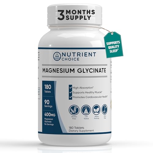 Pure magnesium glycinate tablets
