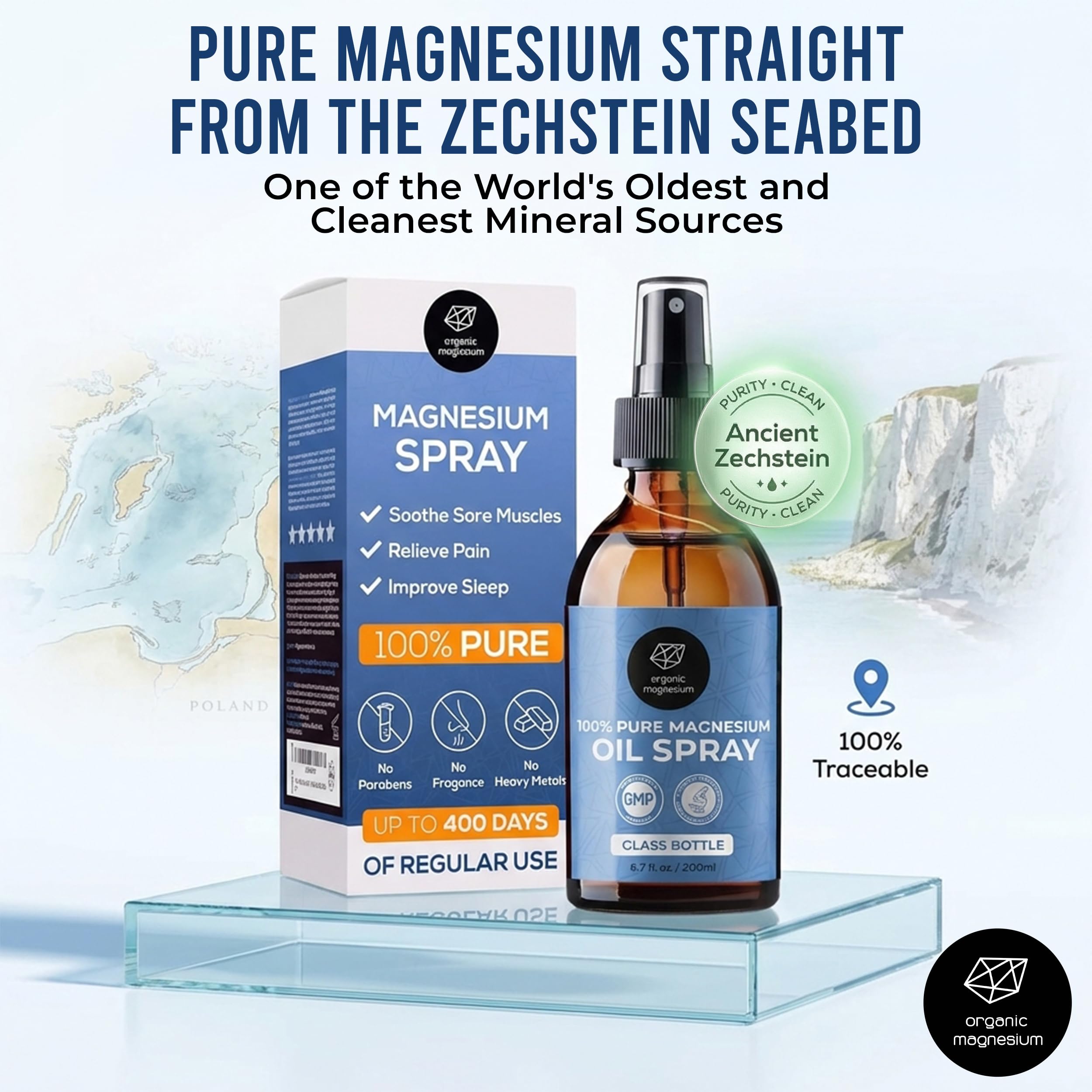 pure magnesium oil for body relief