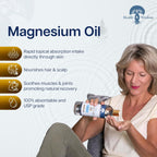 Pure magnesium oil for muscle relief