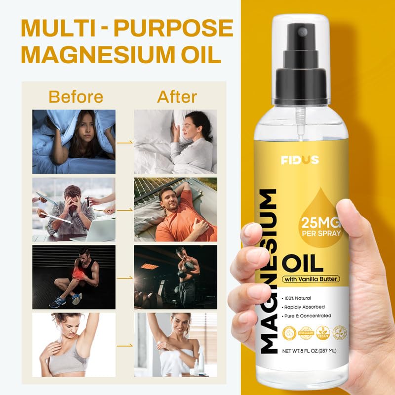 pure magnesium oil for relaxation