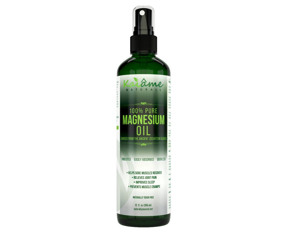 pure magnesium oil for relaxation