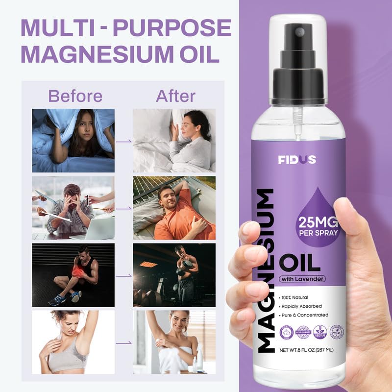 pure magnesium oil for relaxation