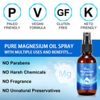 Pure magnesium oil for stress relief