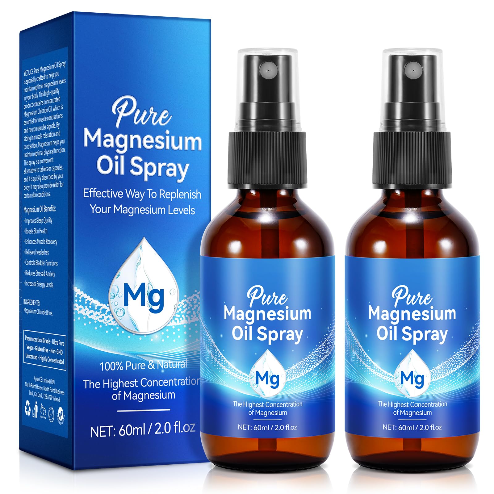 pure magnesium oil spray benefits