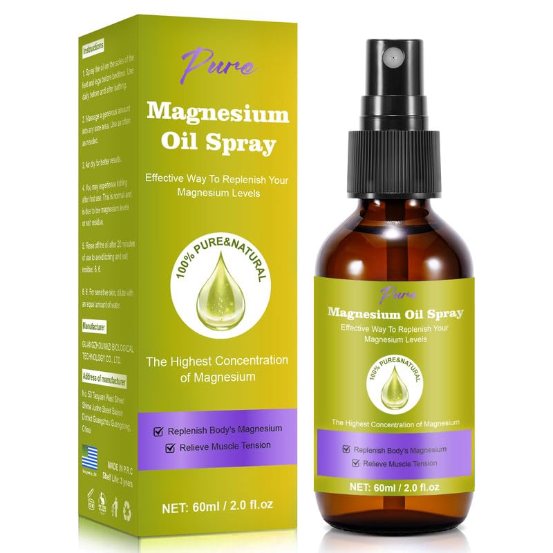 pure magnesium oil spray benefits