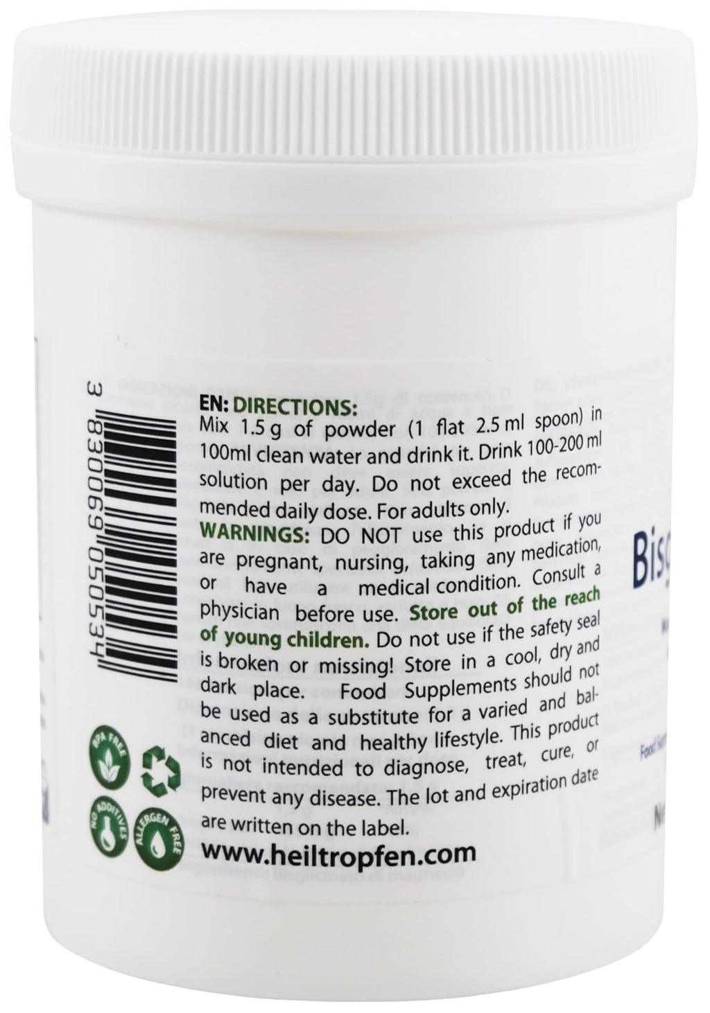 pure magnesium powder for optimal absorption