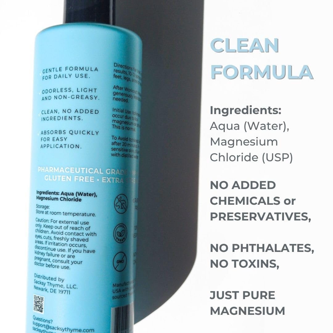 pure magnesium spray for post-workout recovery