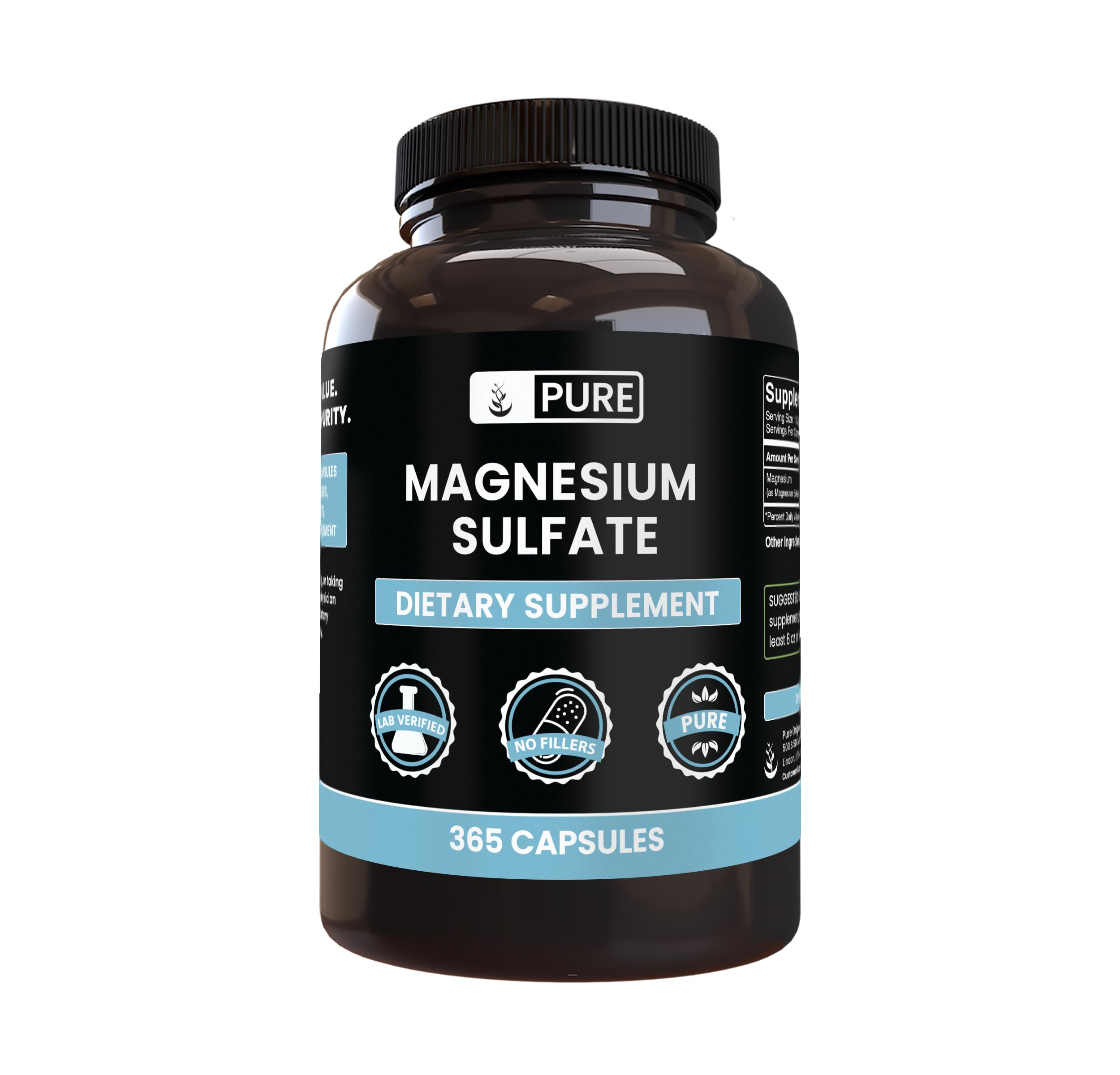 pure magnesium sulfate capsules
