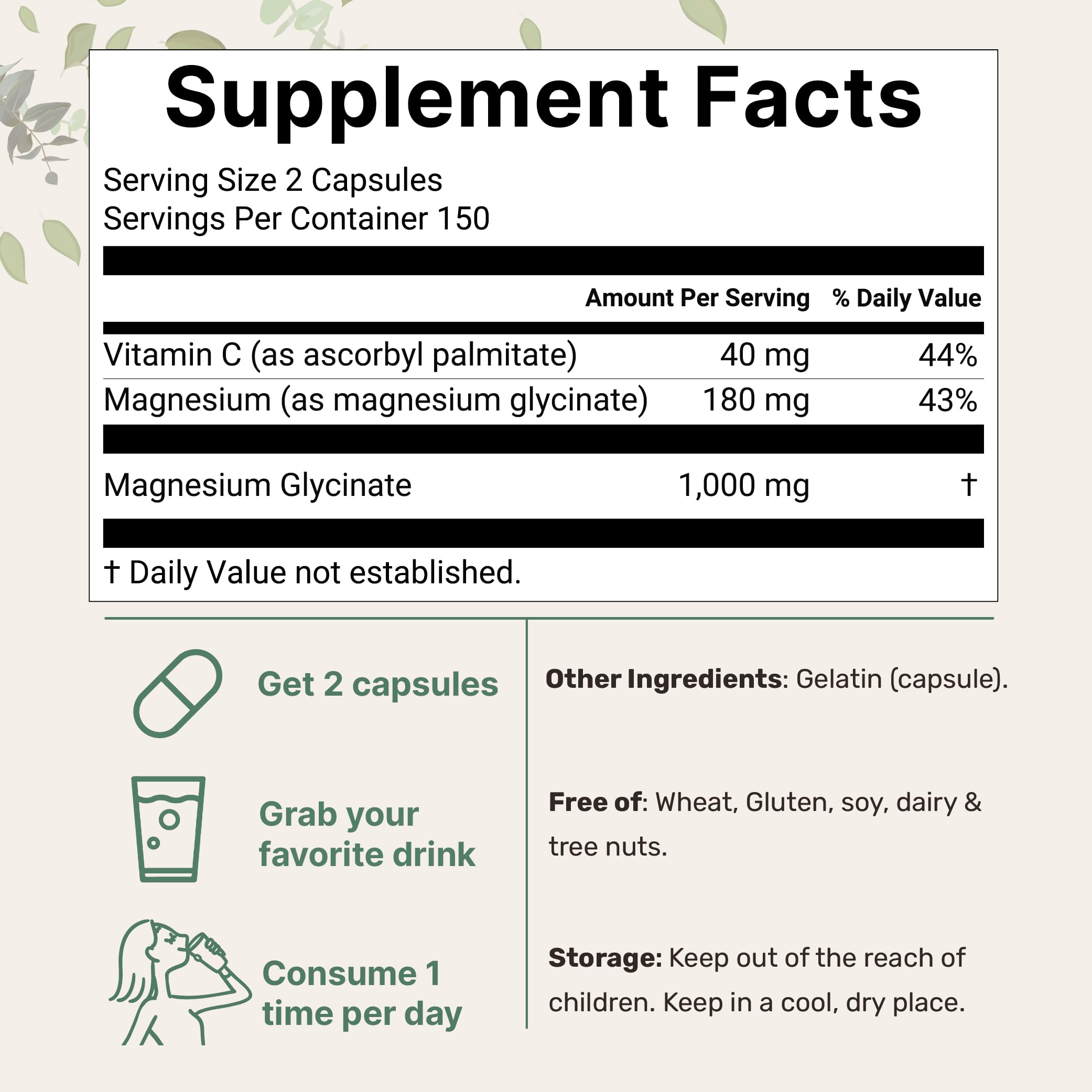 pure magnesium supplement for relaxation