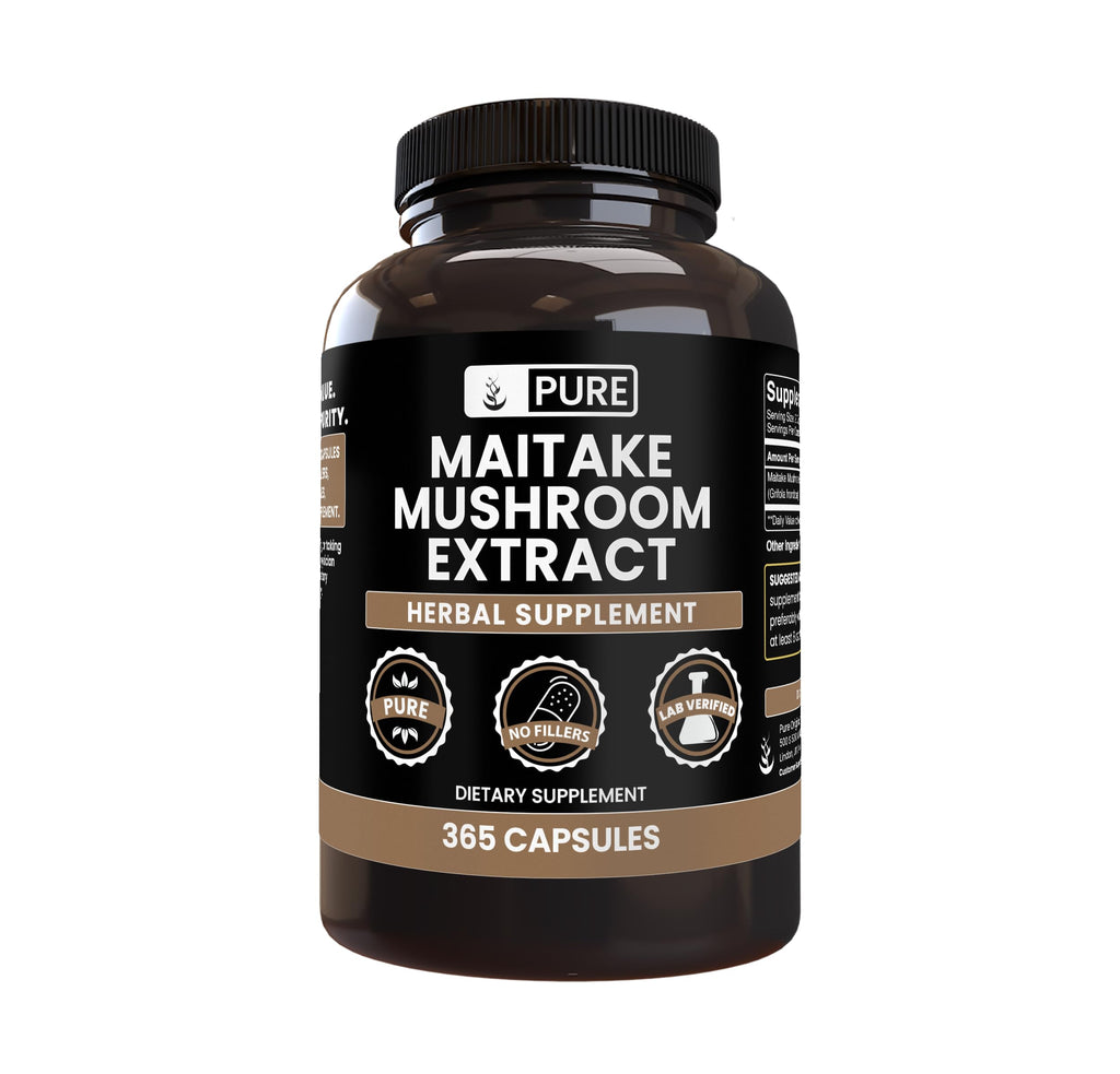 pure maitake mushroom capsules