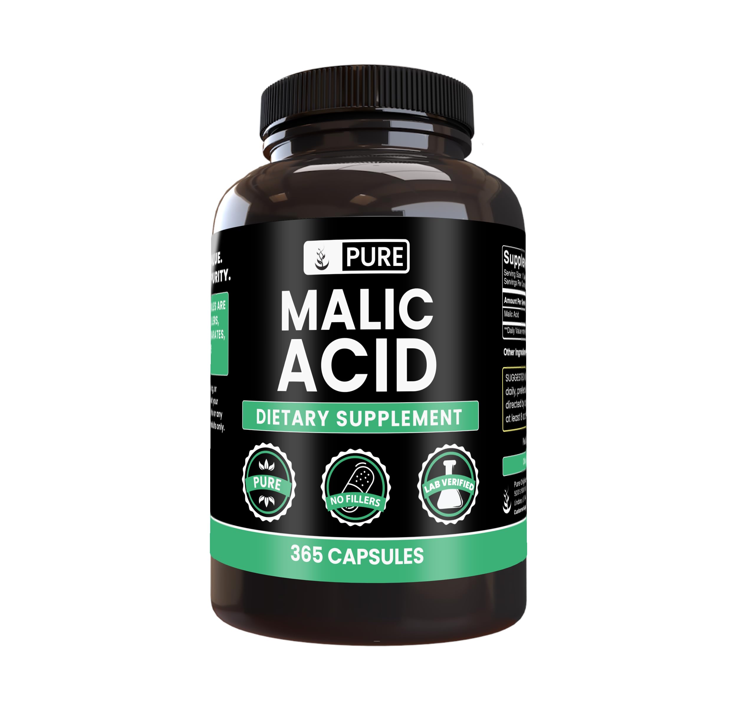 pure malic acid capsules