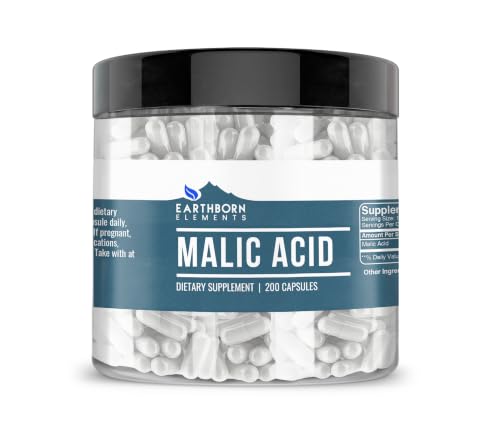 pure malic acid for magnesium support