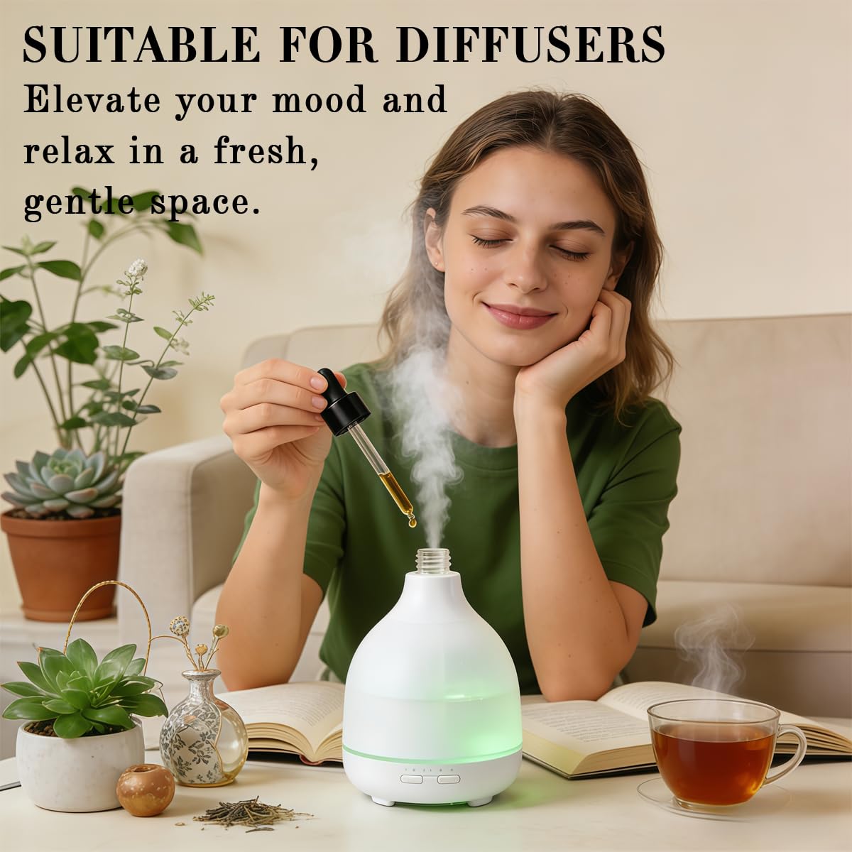 Pure marjoram oil for wellness