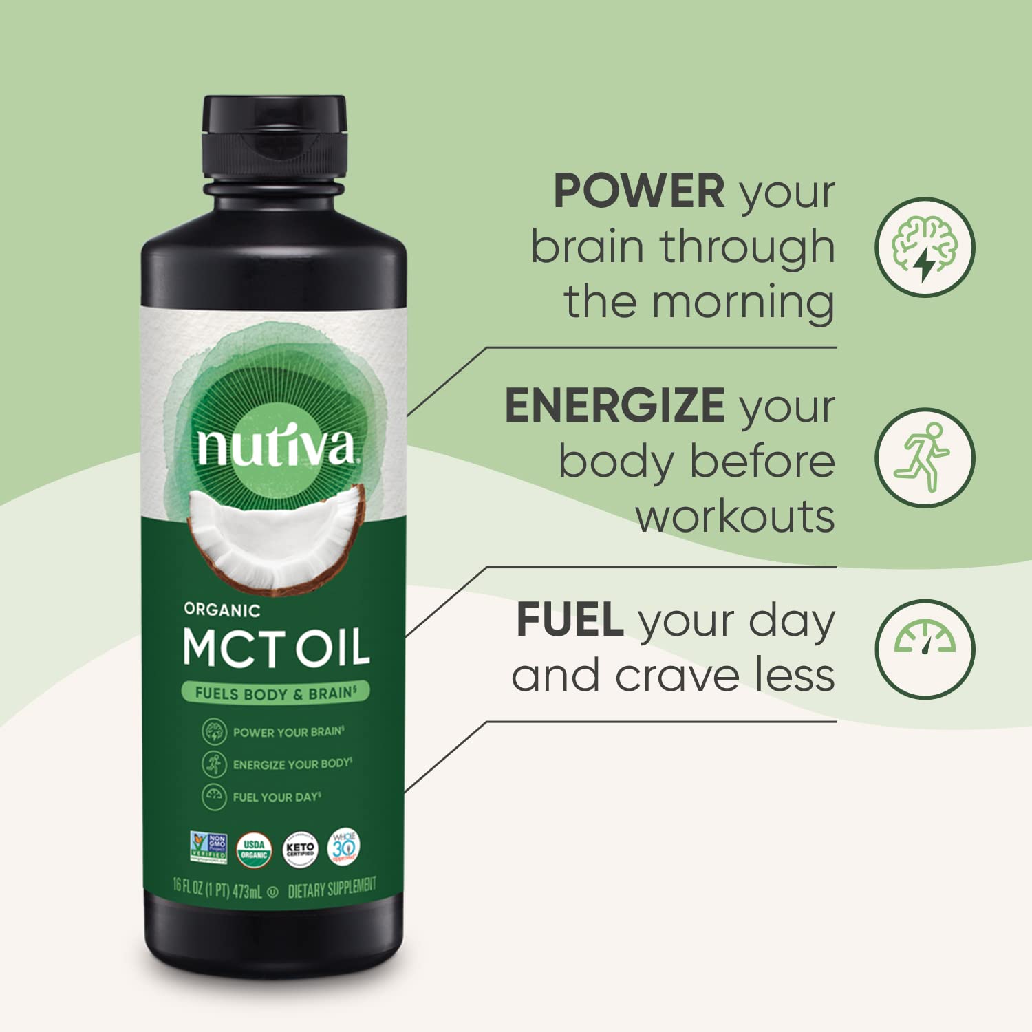 pure mct oil for energy boost