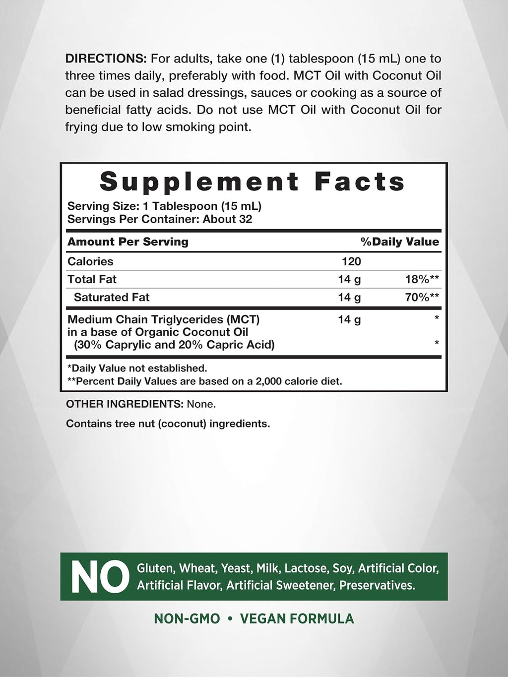 pure mct oil for energy