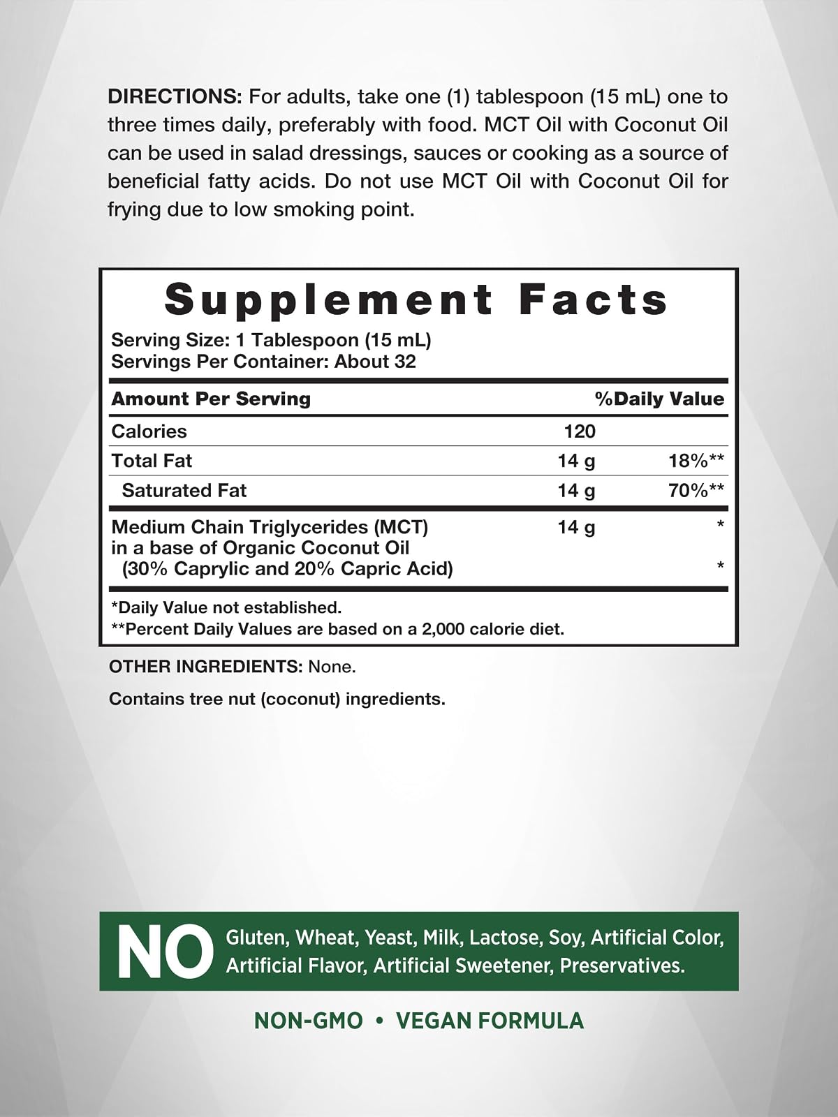 pure mct oil for energy