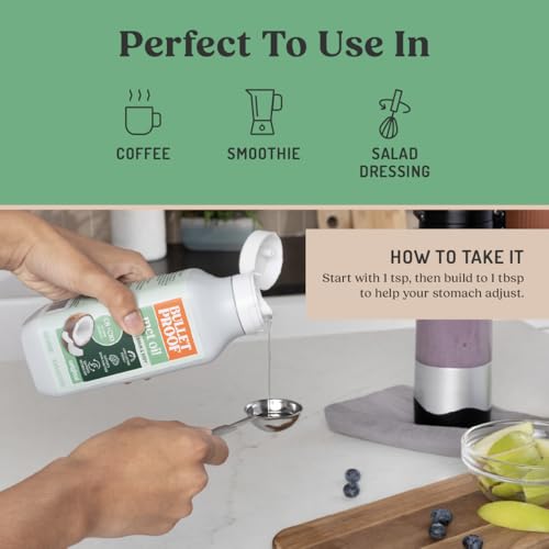 Pure MCT oil for smoothies