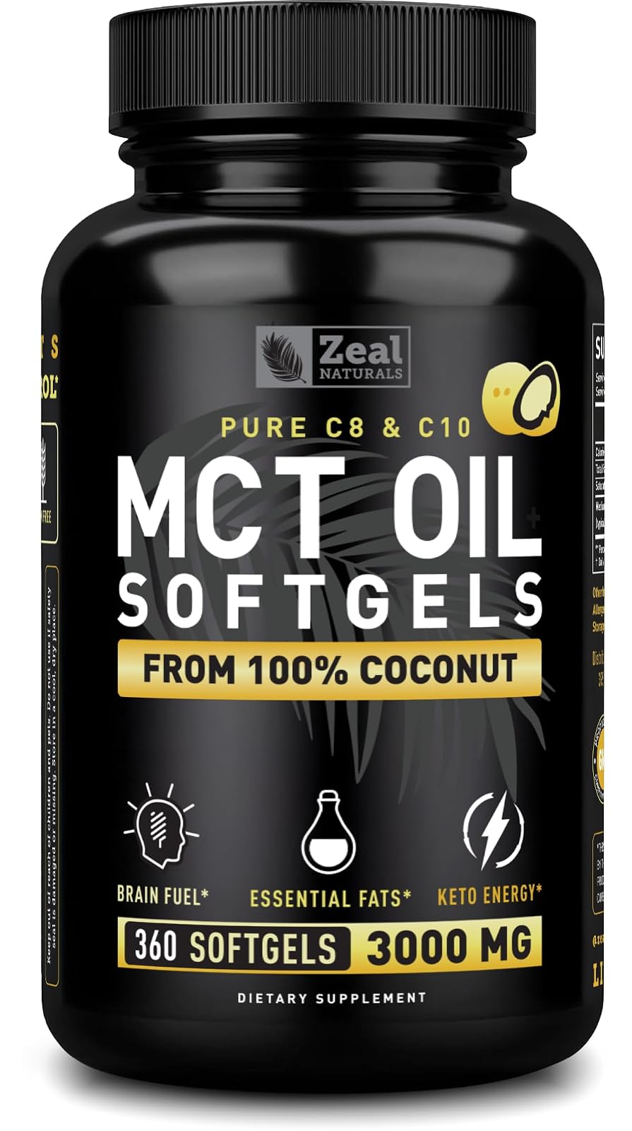 pure mct oil softgels
