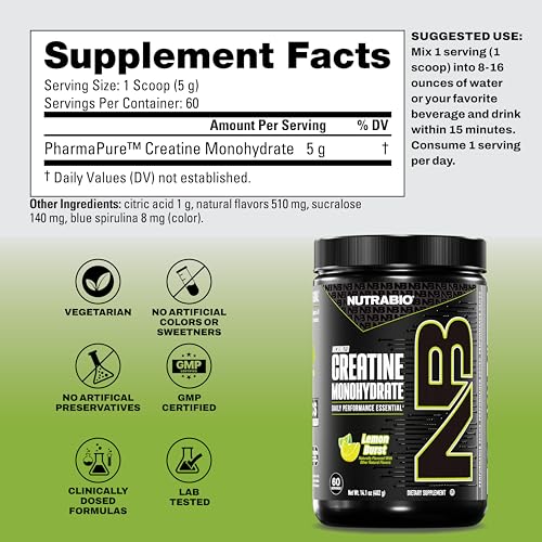 pure micronized creatine for energy