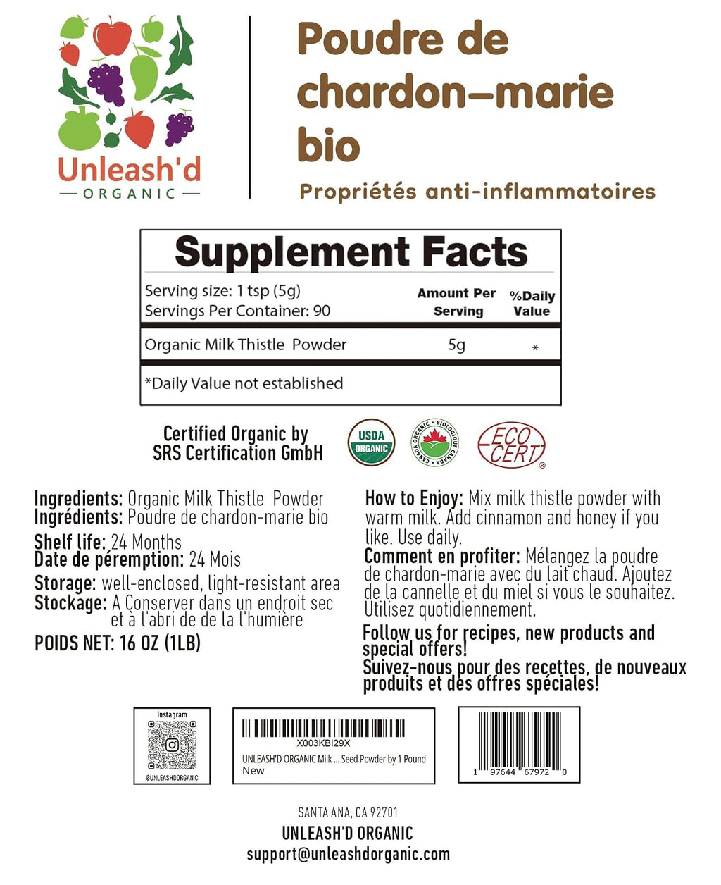 pure milk thistle for detox