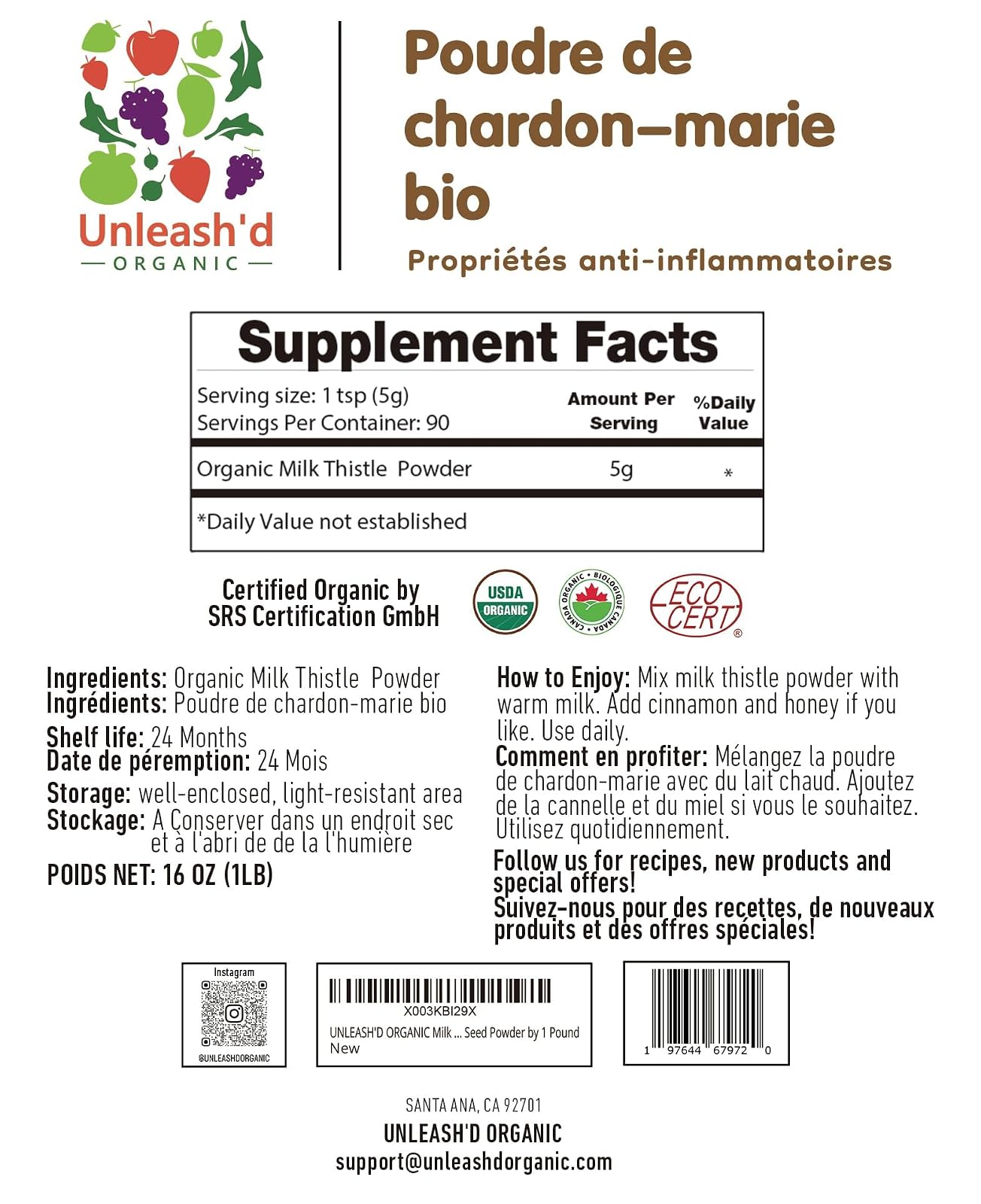 pure milk thistle for detox