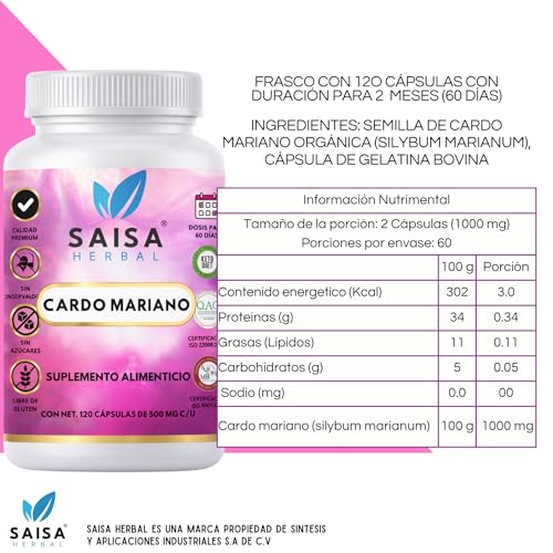 Pure Milk Thistle for overall wellness
