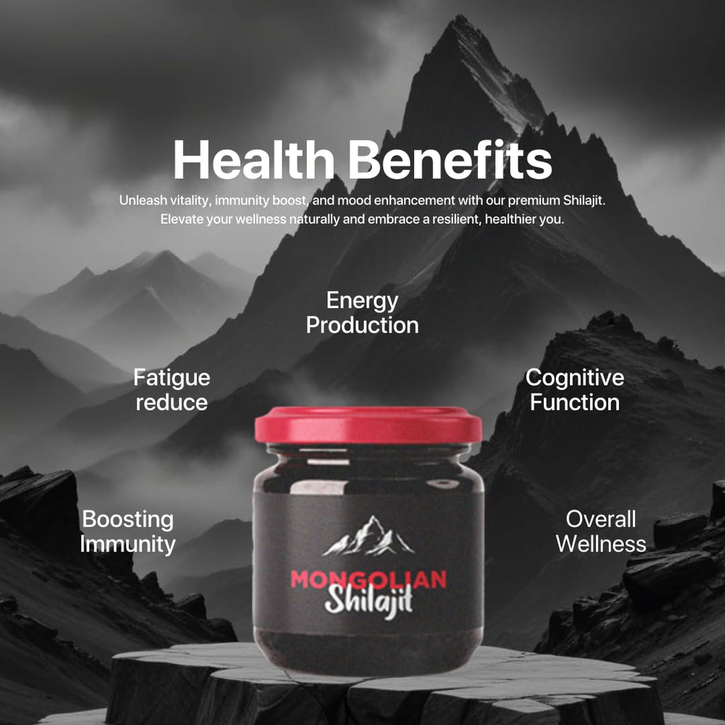 pure Mongolian shilajit benefits