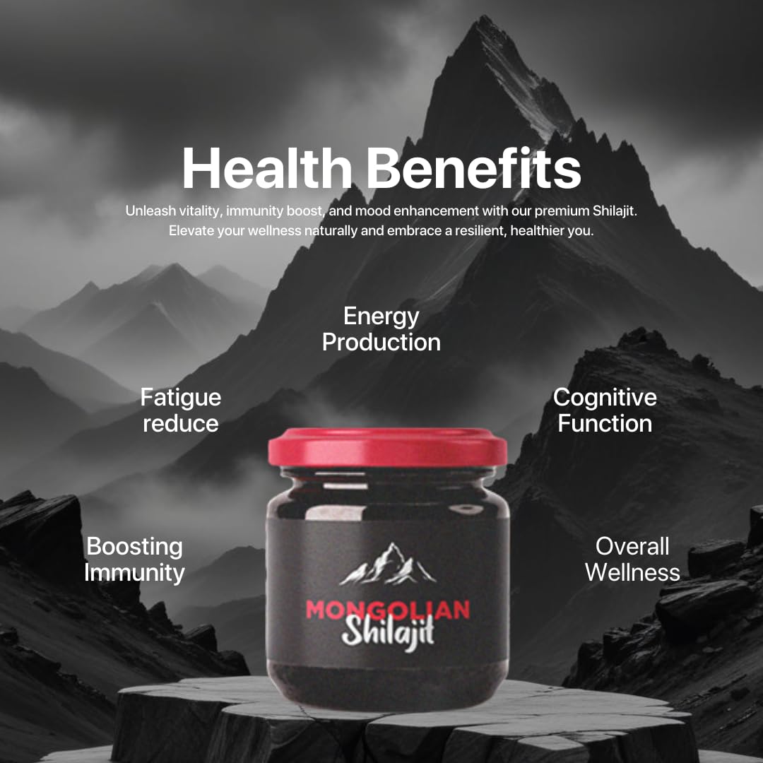 pure Mongolian shilajit benefits
