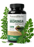 Pure Moringa capsules for energy