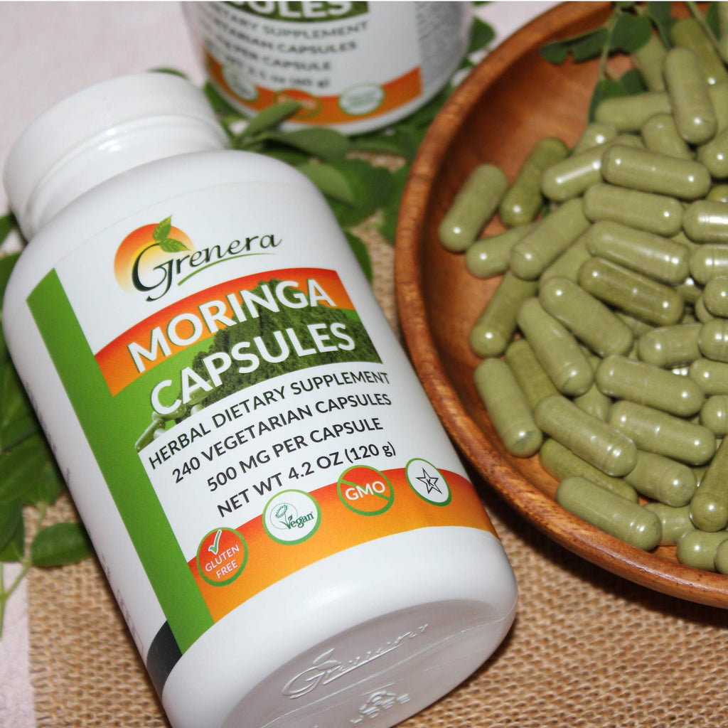 pure moringa capsules for vitality