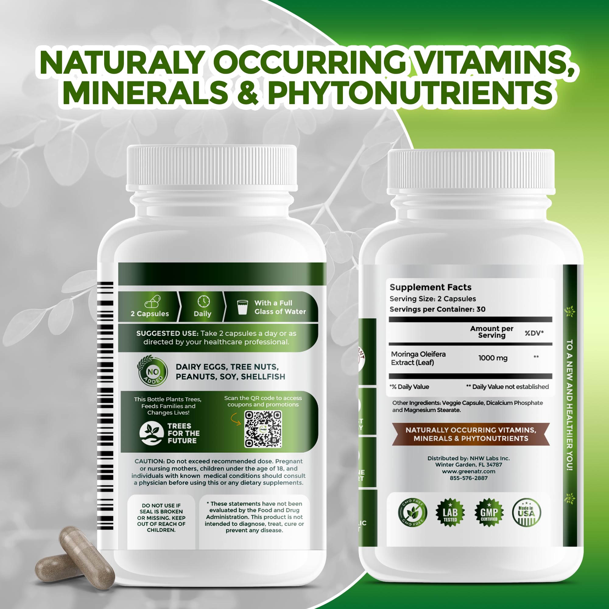pure moringa extract for mental clarity