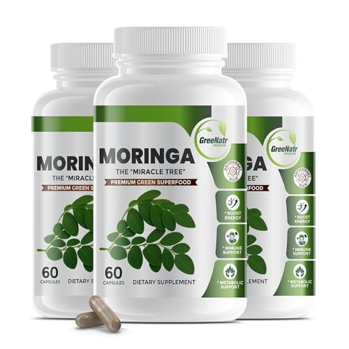 pure moringa leaf extract capsules