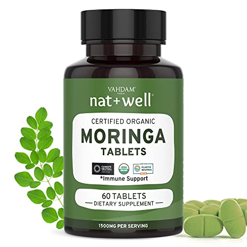 pure moringa leaf powder supplement