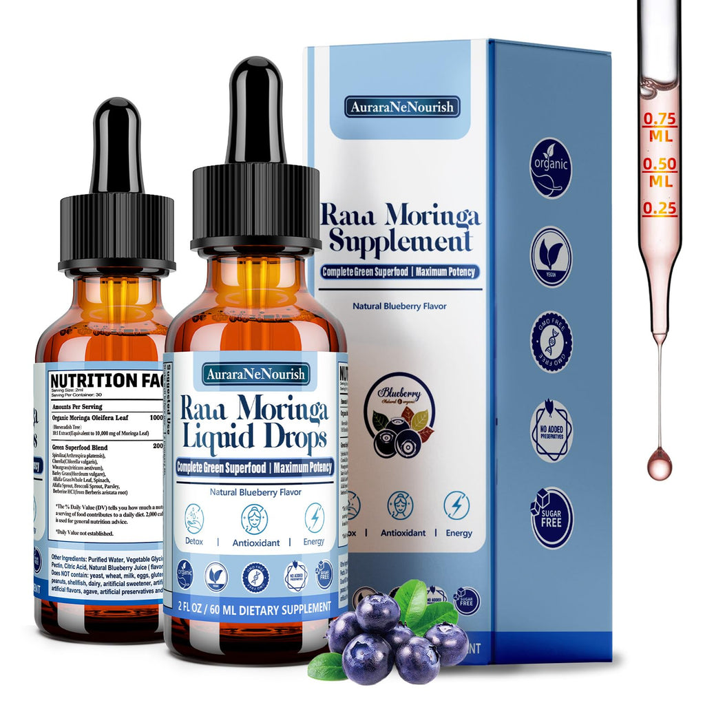 Pure Moringa liquid drops benefits