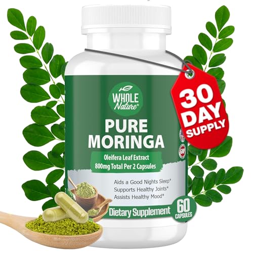 pure moringa oleifera superfood pills