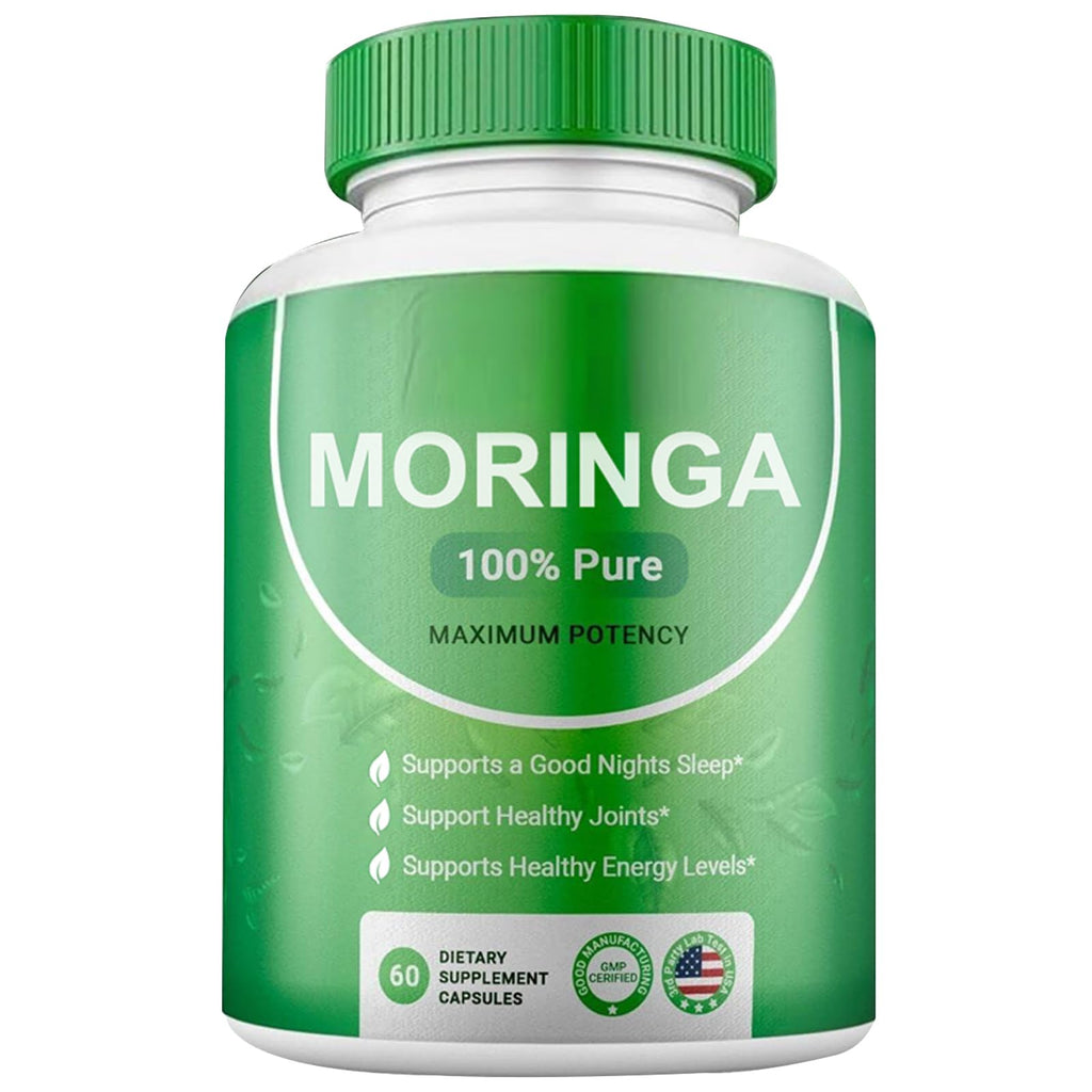 pure moringa powder capsules