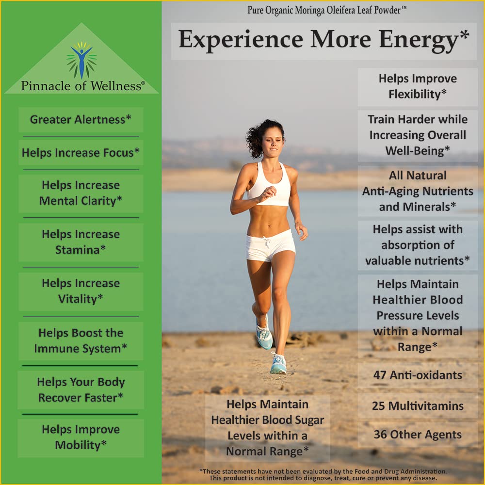 pure moringa powder for energy