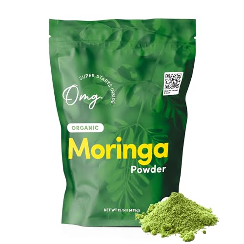 pure moringa powder rich in iron