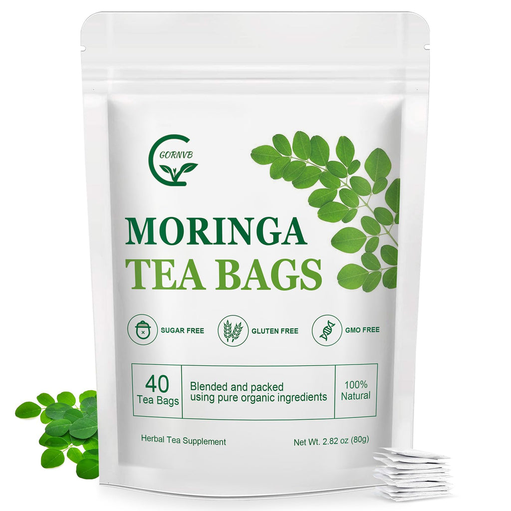 pure moringa tea bags 40 count