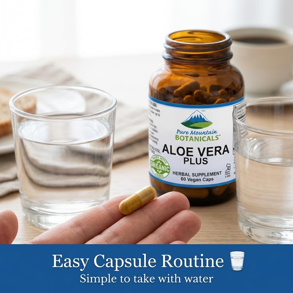 Pure Mountain Aloe Vera capsules