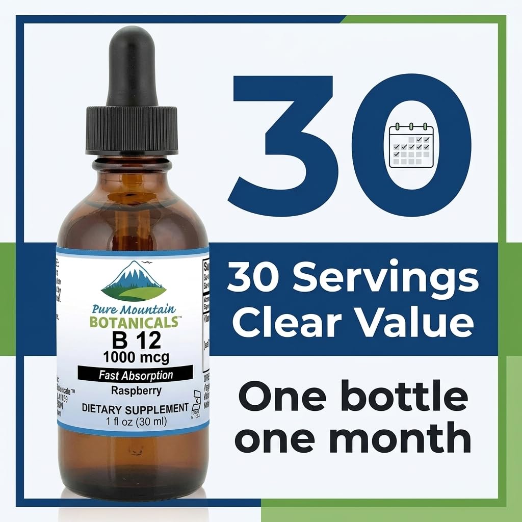 Pure Mountain B12 for immune support