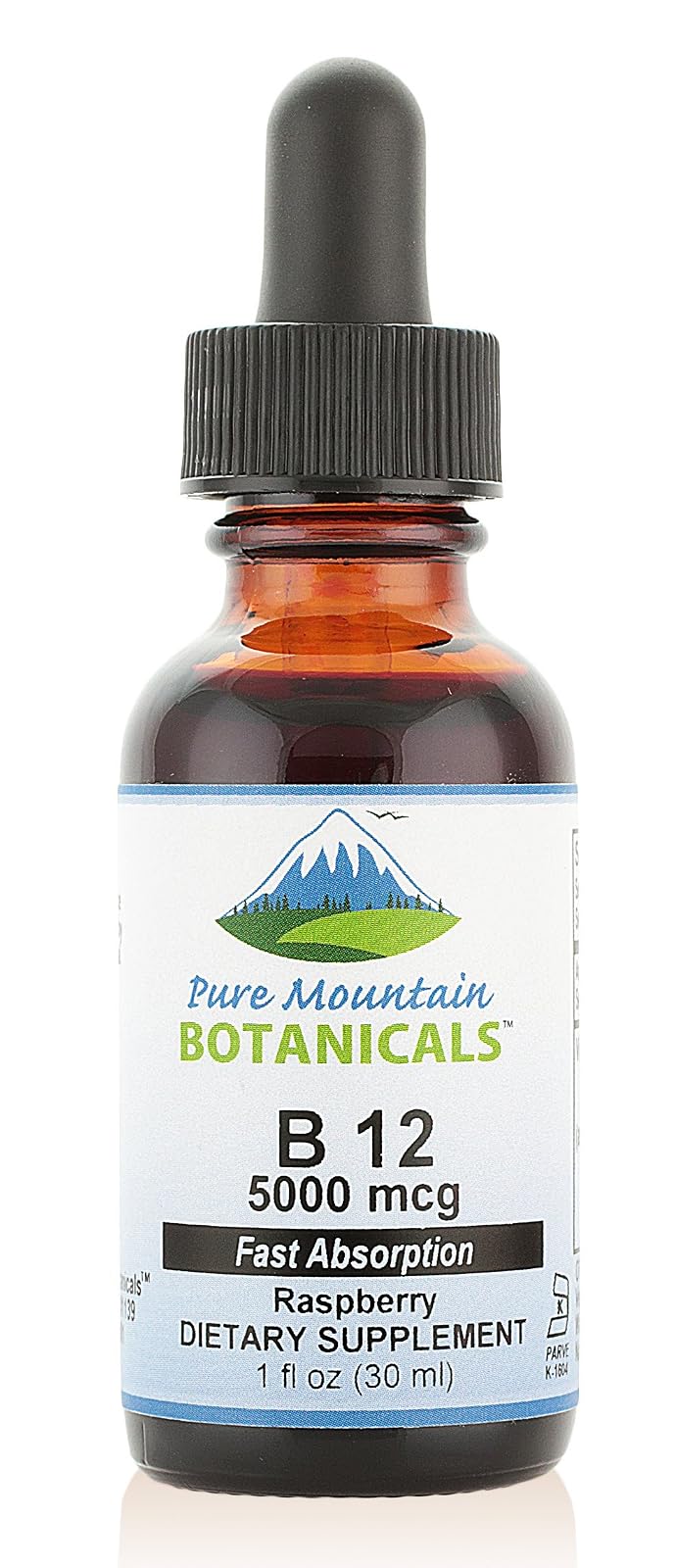Pure Mountain Botanicals B12 liquid drops
