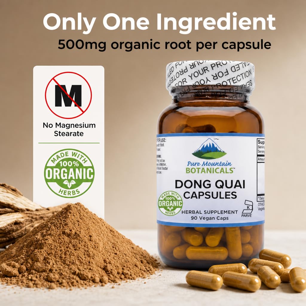 pure mountain botanicals dong quai benefits