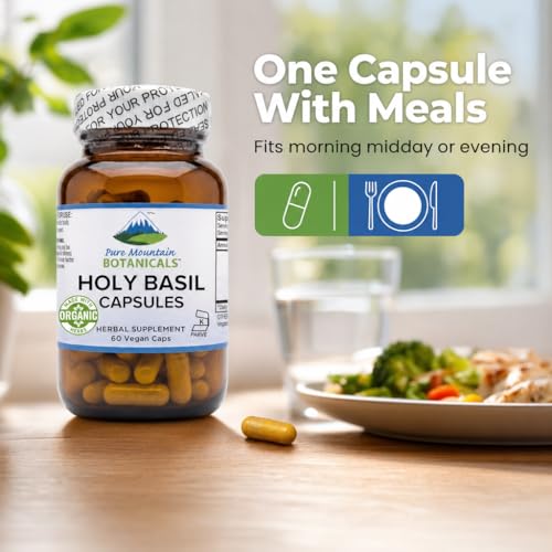 pure mountain botanicals holy basil