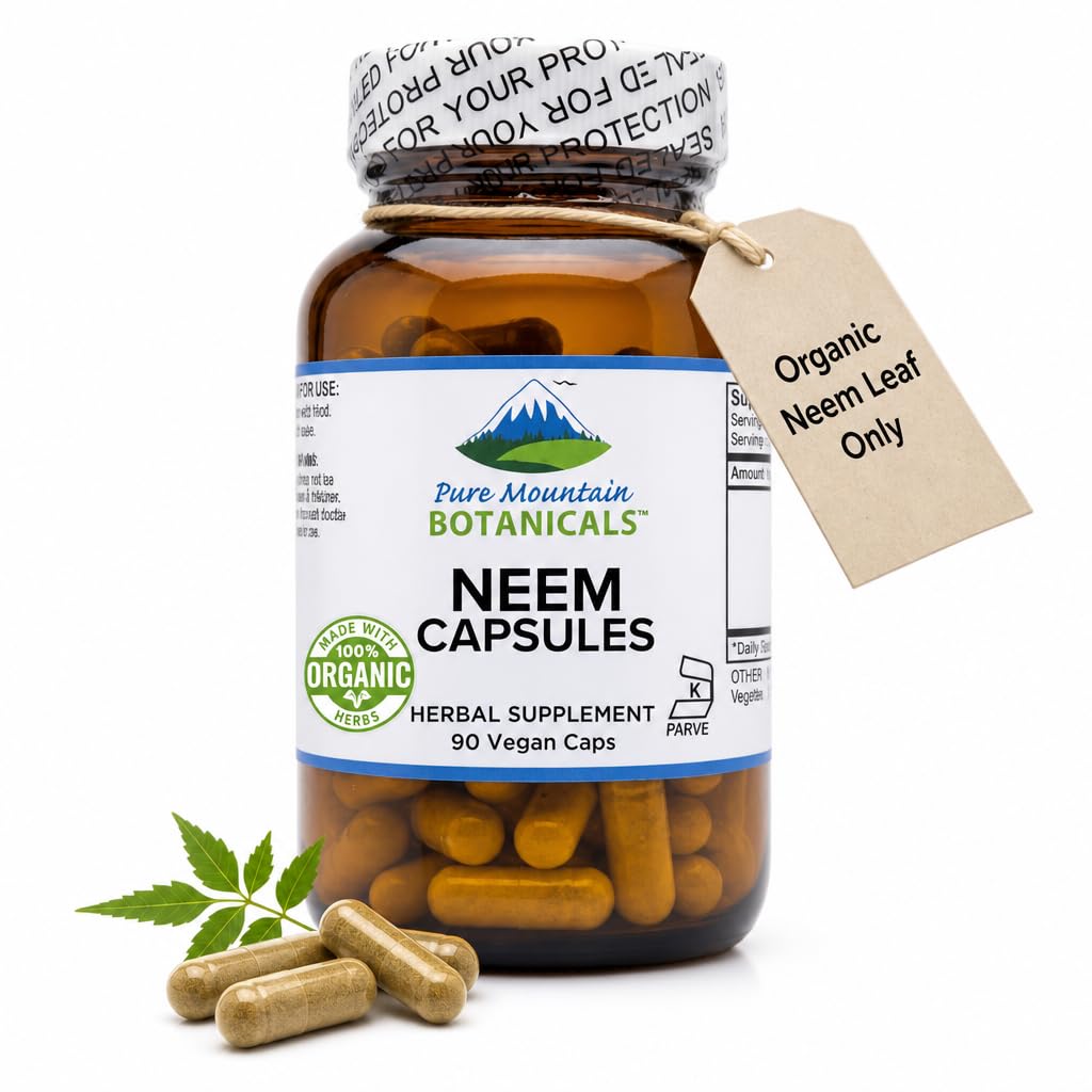 Pure Mountain Botanicals Neem capsules