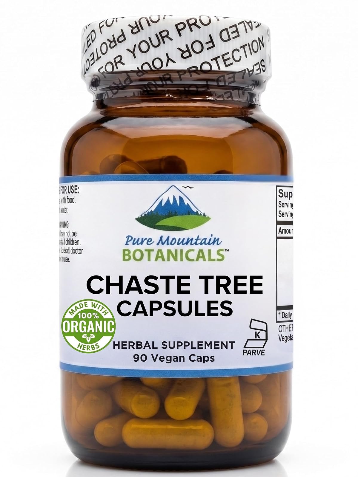 Pure Mountain Botanicals Vitex capsules