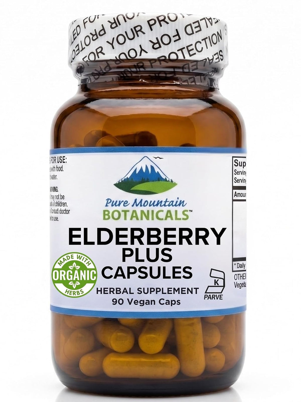 pure mountain elderberry capsules