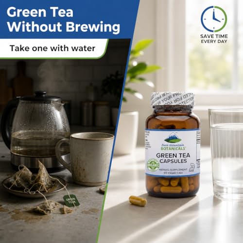 pure mountain green tea benefits