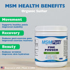 pure MSM powder for better sleep